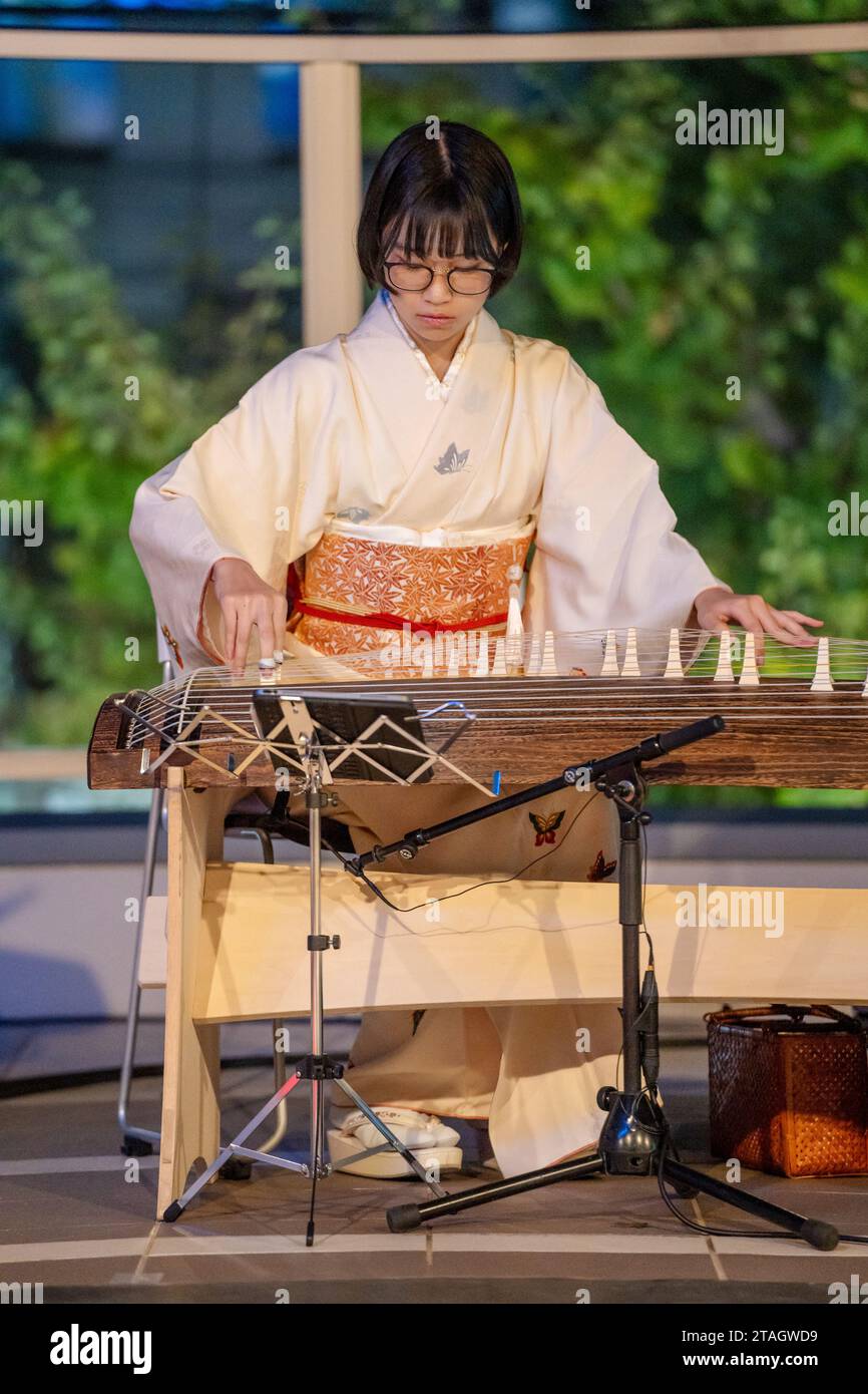 Kyoto, Japan - November 4 2023 : Nishijin TABI Kyoto Music Village ...