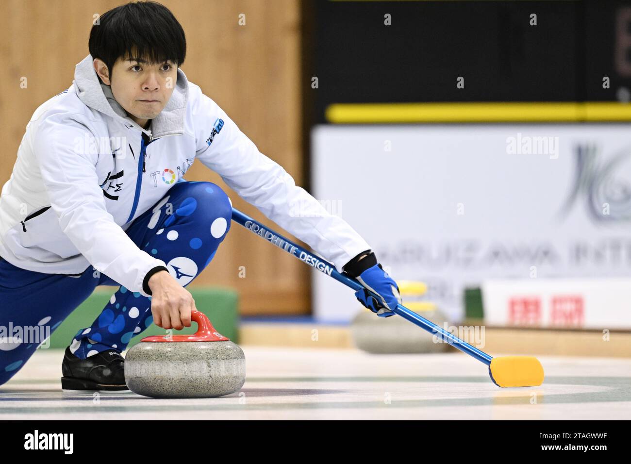 Karuizawa ice park, Nagano, Japan. 1st Dec, 2023. Kosuke Morozumi (TM), DECEMBER 1, 2023 ...