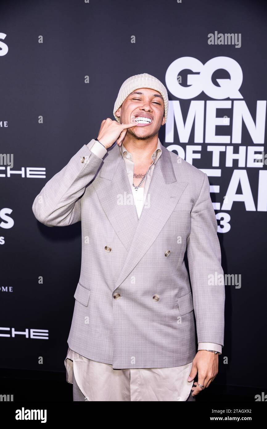 Berlin, Germany. 30th Nov, 2023. Kelvyn Colt, rapper, attends the 25th "GQ Men of the Year ...
