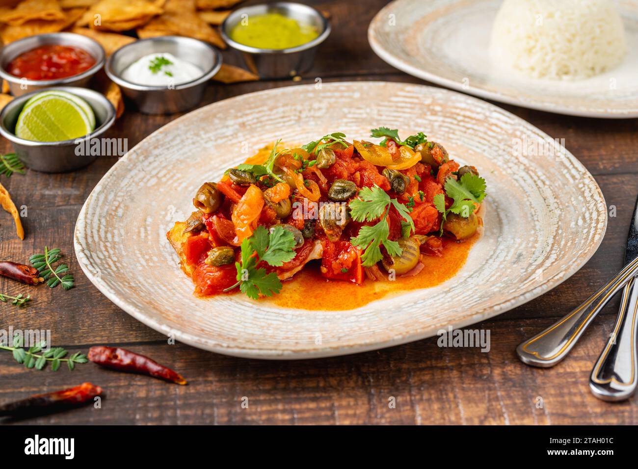 Huachinango a la veracruzana hi-res stock photography and images - Alamy
