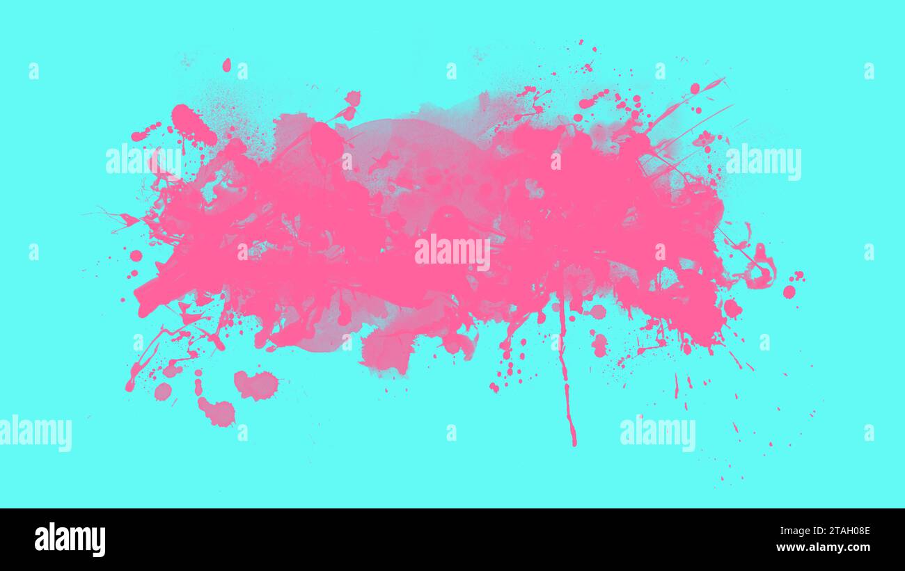 Pastel pink paint splatter hi-res stock photography and images - Alamy