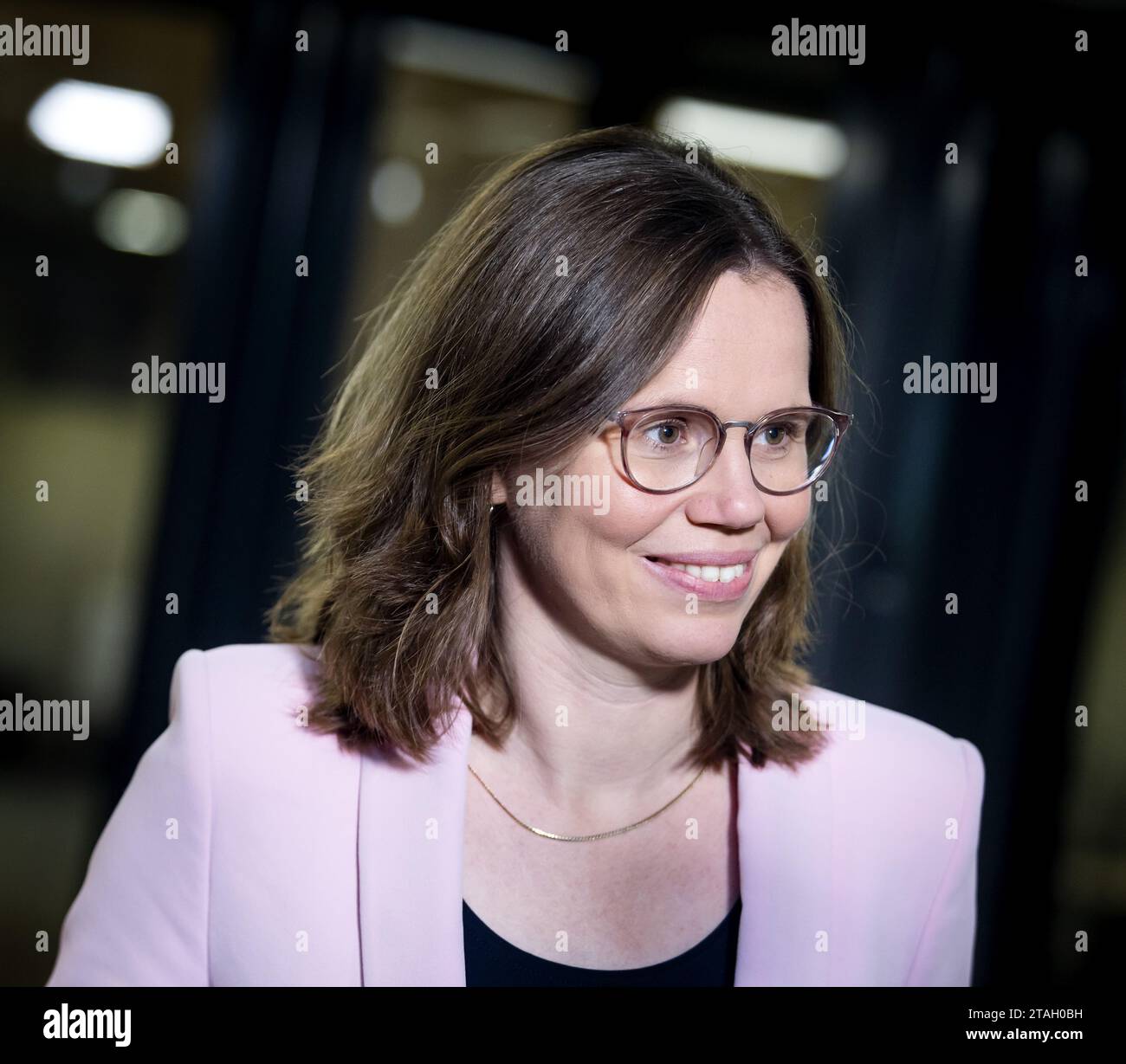 THE HAGUE - Mirjam Bikker (Christian Union) prior to a conversation ...
