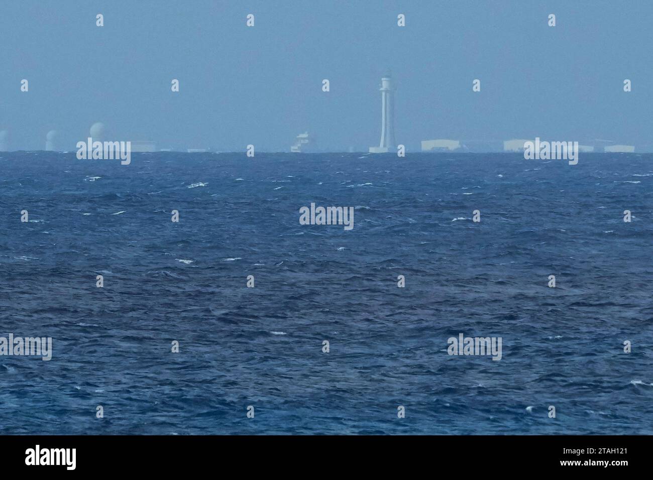 Structures are seen on Chinese-built Subi island near the Philippine ...