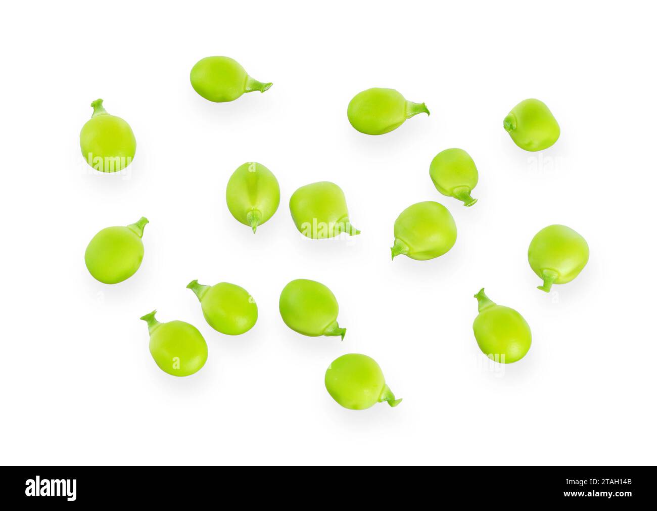 green peas seed isolated on white background. peas clipping path Stock ...
