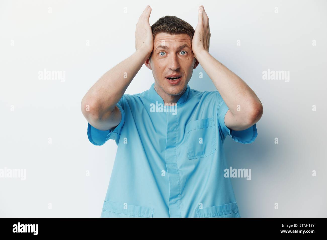 Casual man caucasian face guy person emotion adult portrait handsome ...