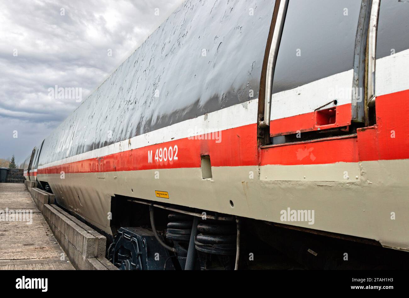 Advanced Passenger Train at Crewe Heritage Centre in 2015 Stock Photo ...