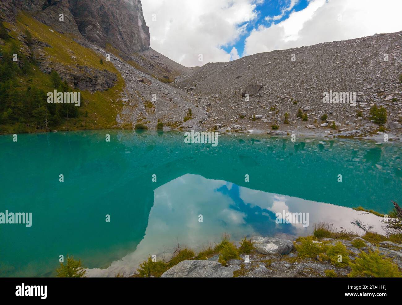 Monte Rosa (Italy) - A mountains view in Val d'Ayas with Monte Rosa ...