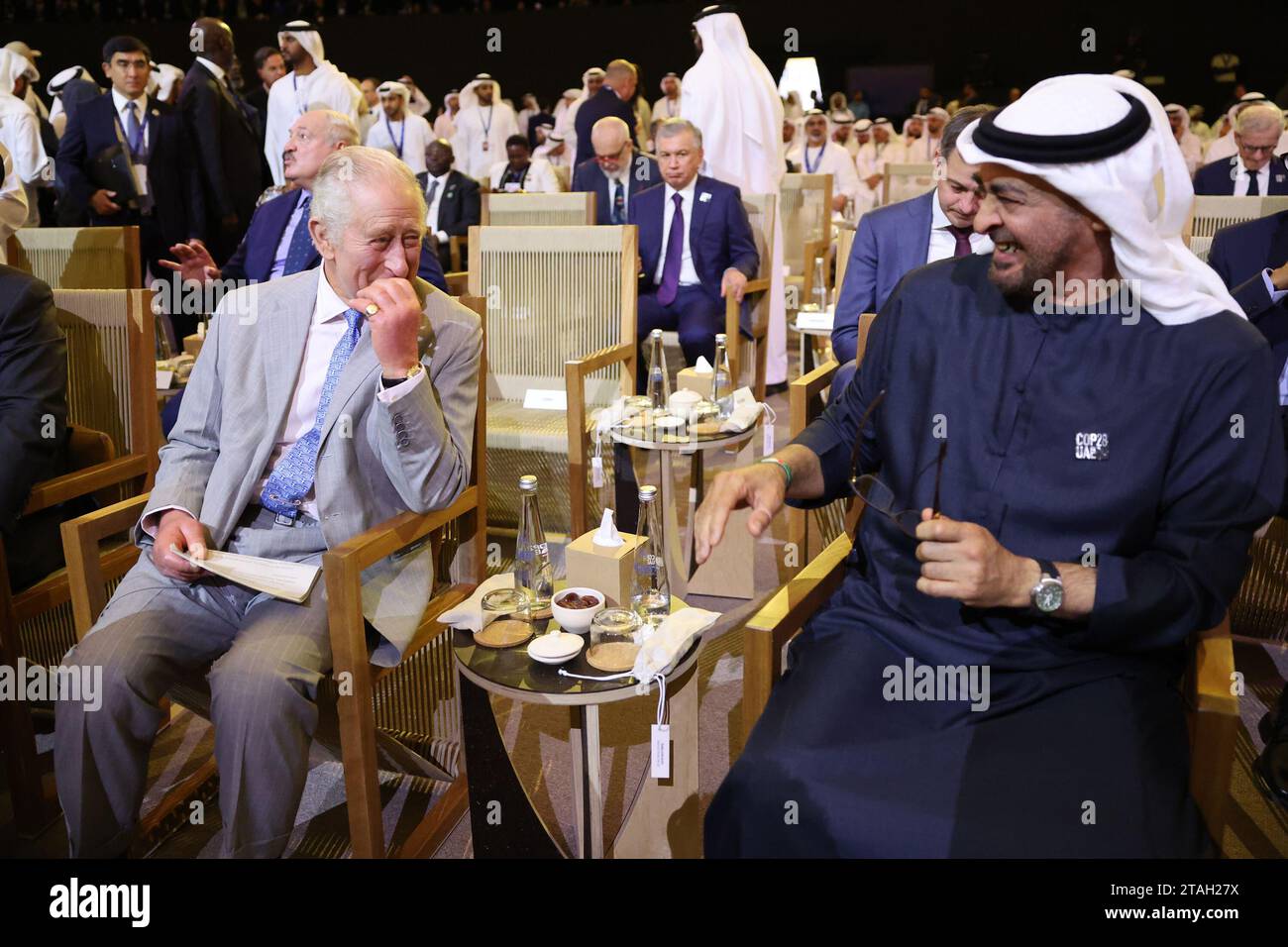 King Charles III speaks with the President of the United Arab Emirates ...