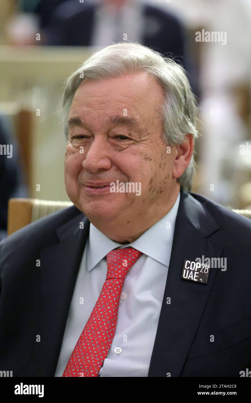 Secretary General of the United Nations Antonio Guterres attends the ...