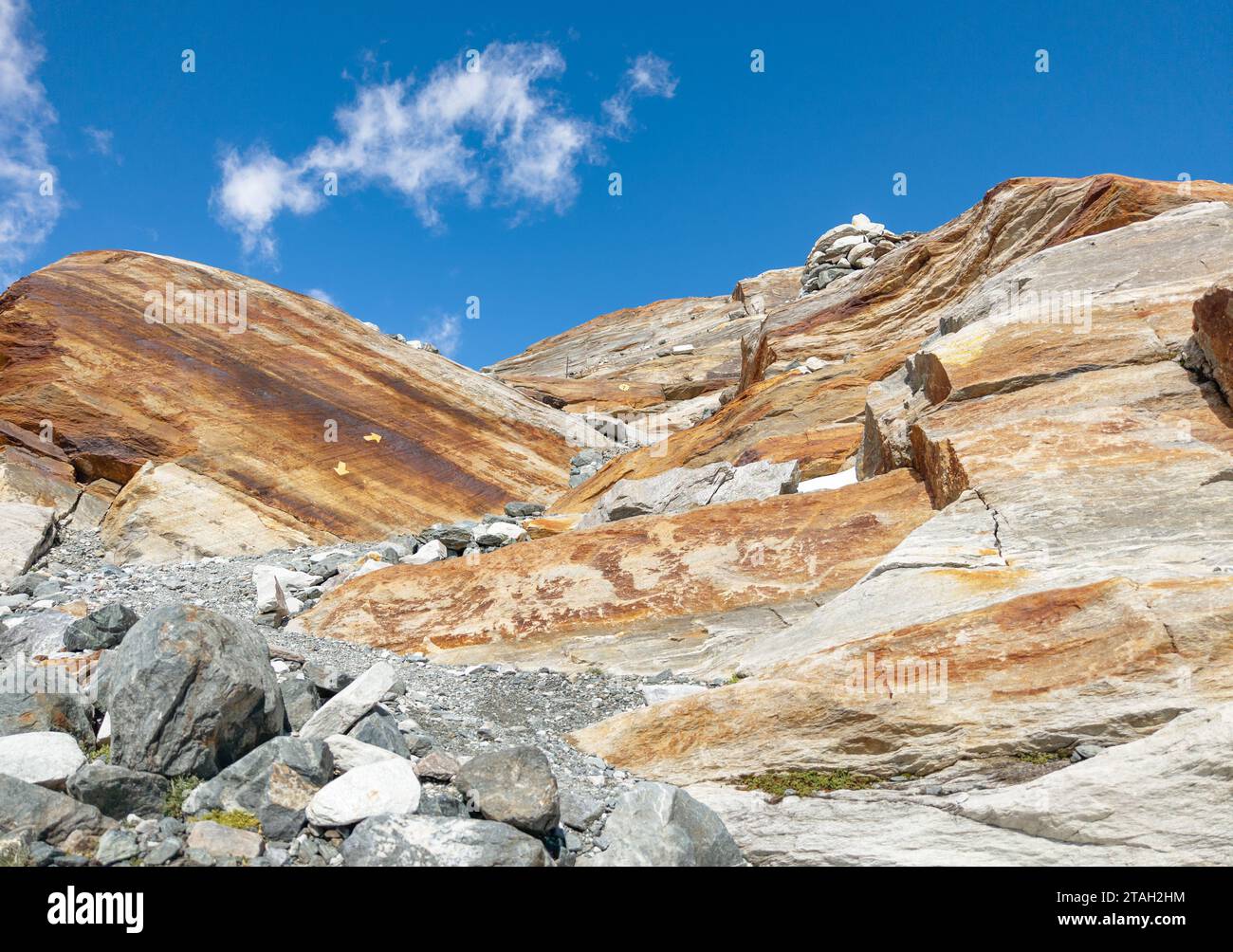 Monte Rosa (Italy) - A mountains view in Val d'Ayas with Monte Rosa ...