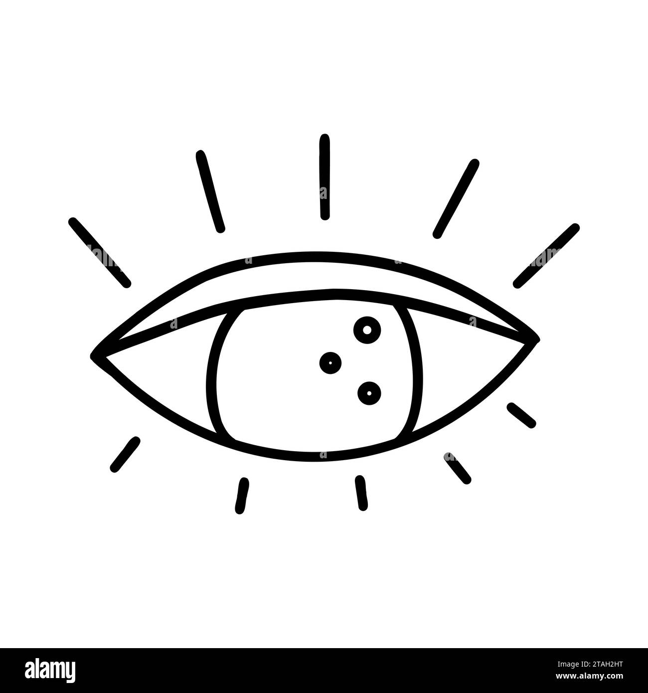 Third eye chakra Black and White Stock Photos & Images - Alamy