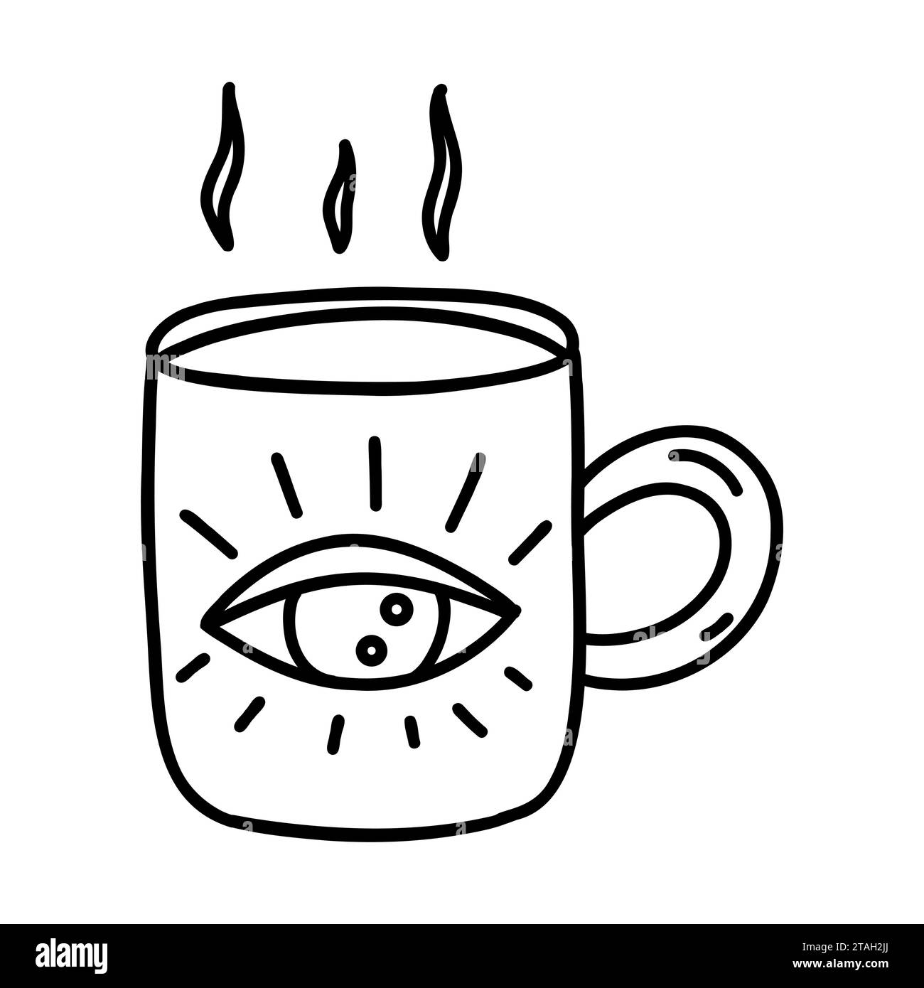 Third eye chakra Black and White Stock Photos & Images - Alamy