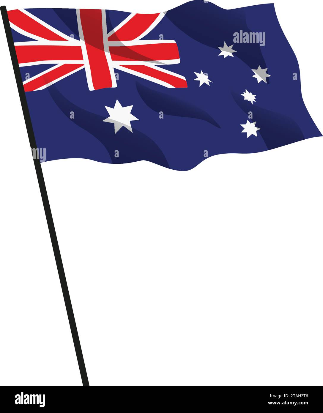 Australia Flag Vector PNG Stock Vector Image & Art - Alamy