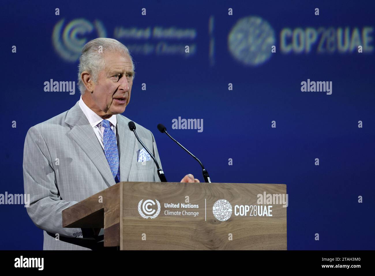King Charles III makes his opening address at the World Climate Action ...