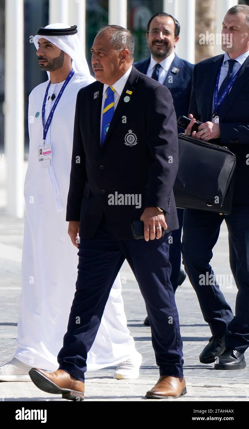 Premier of Niue Dalton Tagelagi joins other world leaders in proceeding ...