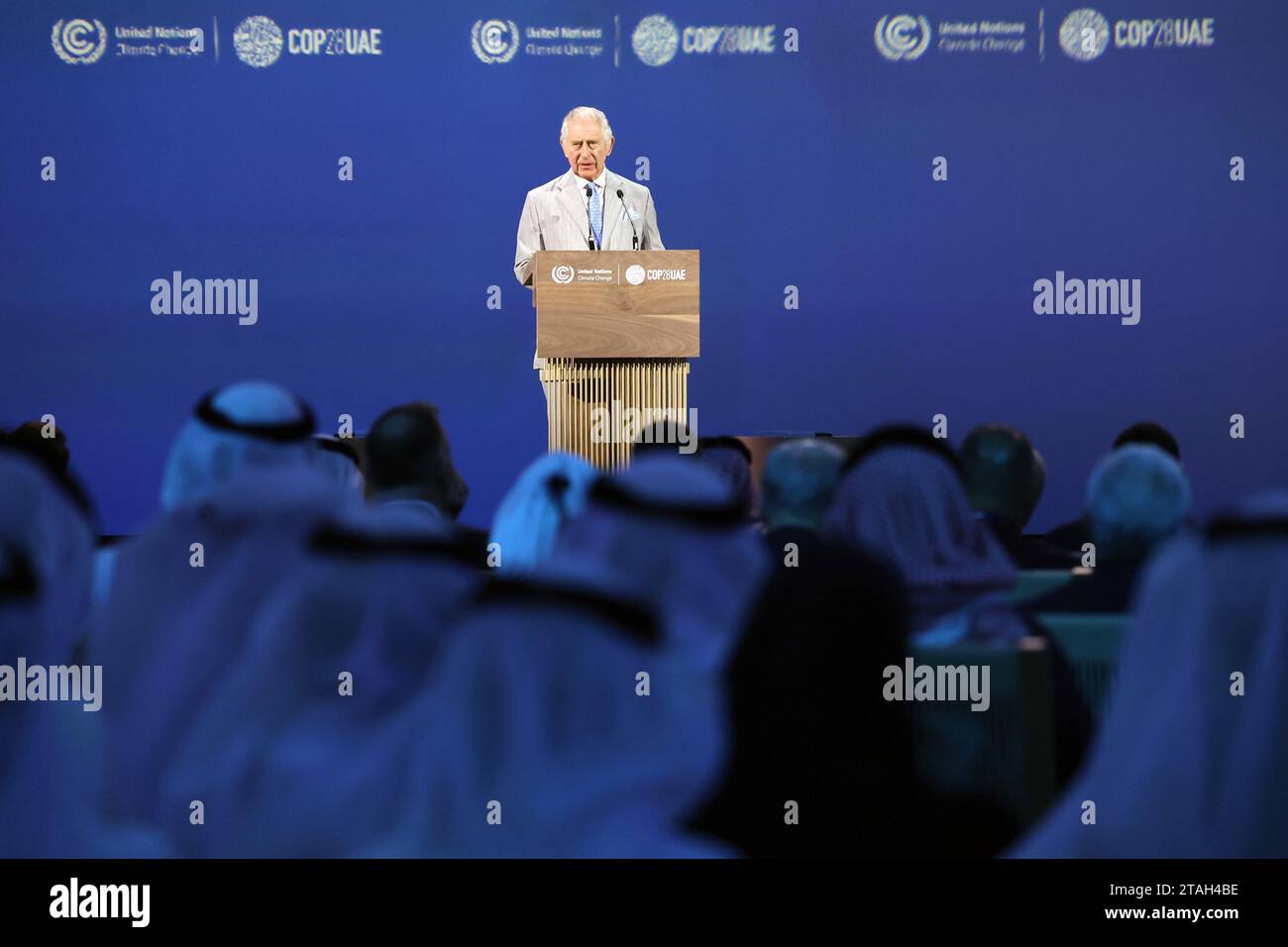 King Charles III makes his opening address at the World Climate Action ...
