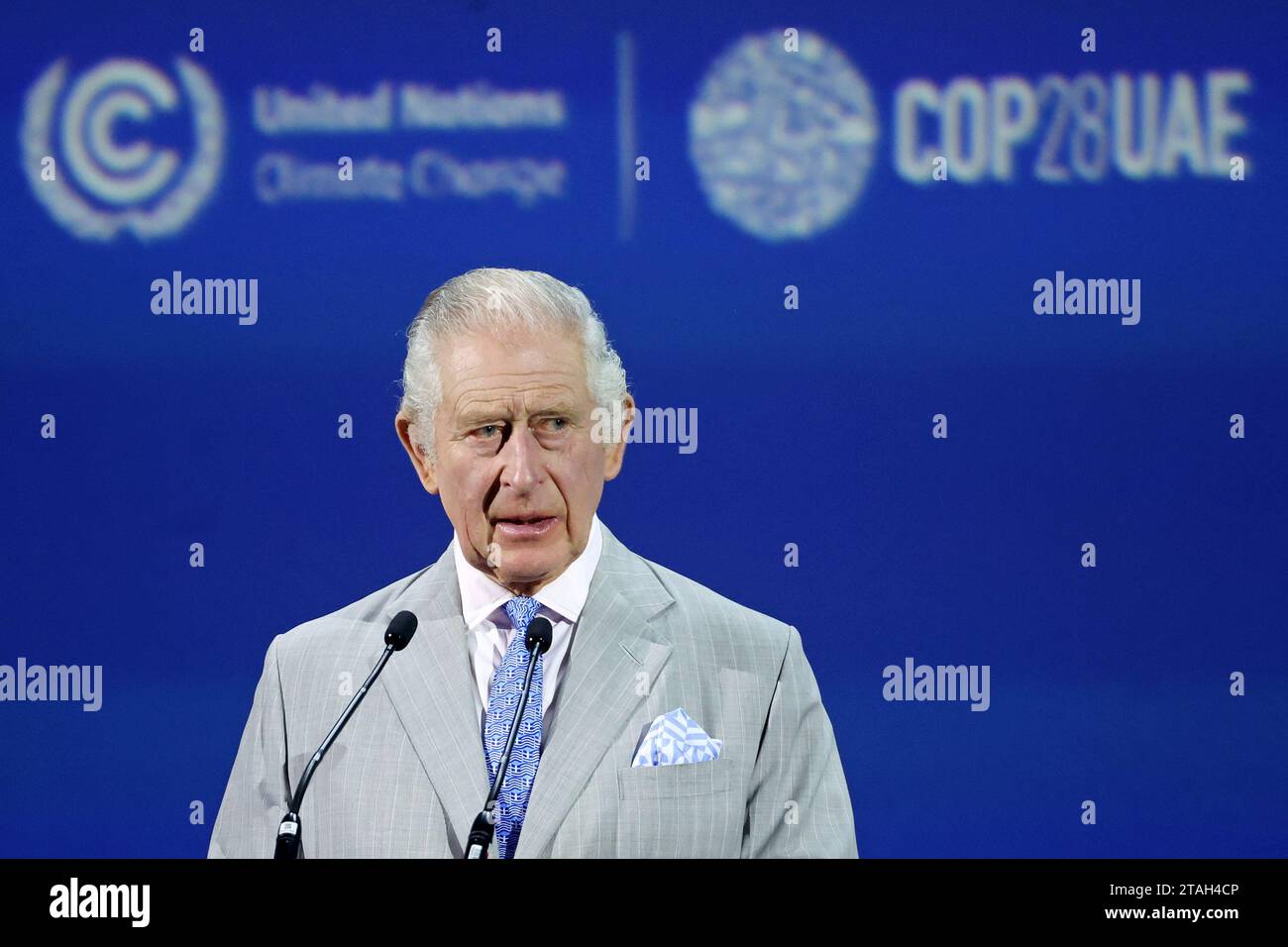 King Charles III makes his opening address at the World Climate Action ...