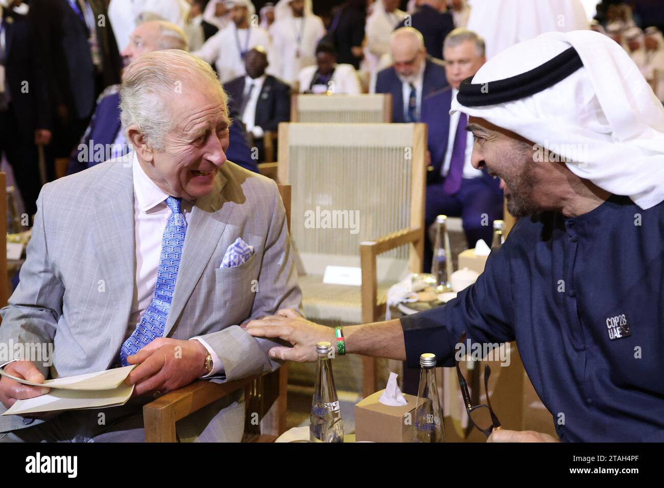 King Charles III speaks with the President of the United Arab Emirates ...