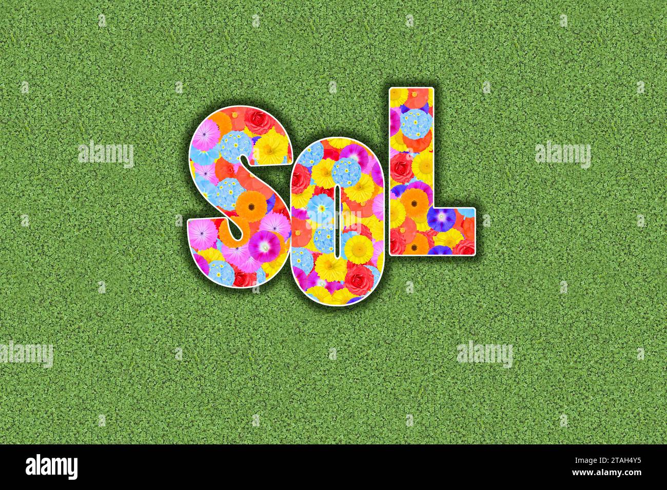 Sun letters hi-res stock photography and images - Alamy