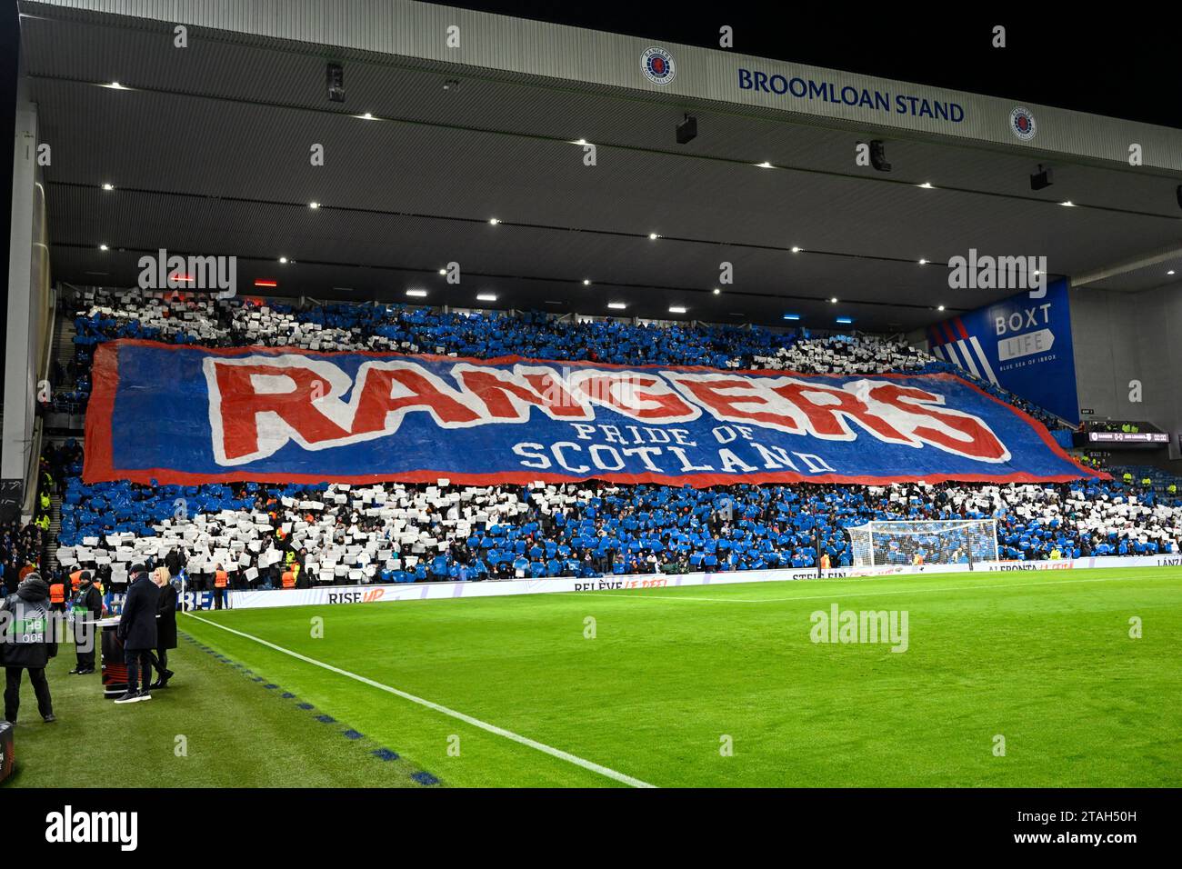 Rangers football club stand hi-res stock photography and images - Alamy