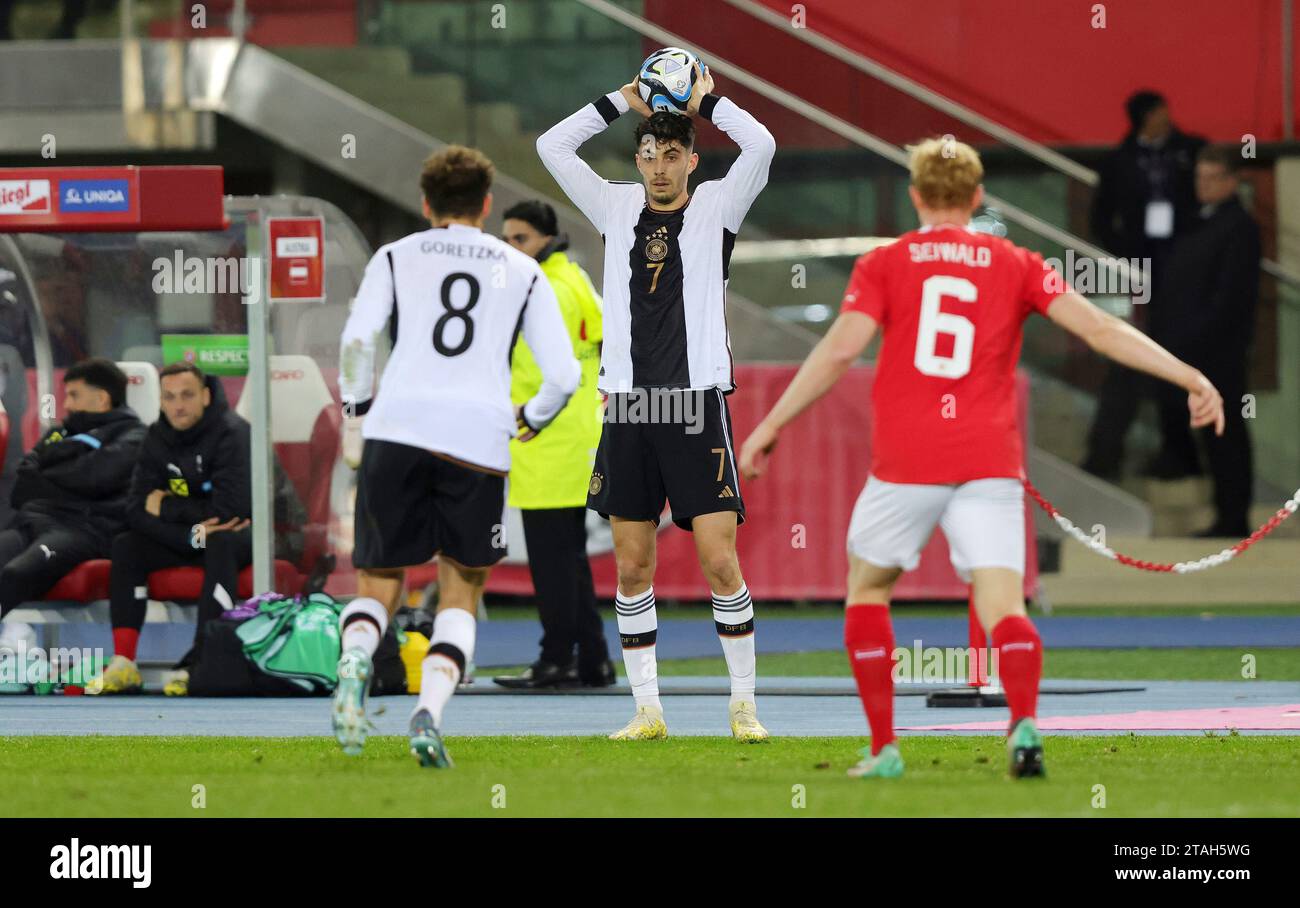 firo: November 21st, 2023 football, soccer, season 2023/2024 men's ...