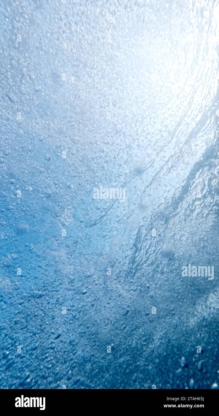 Slow bubbles rising surface in hi-res stock photography and images - Alamy