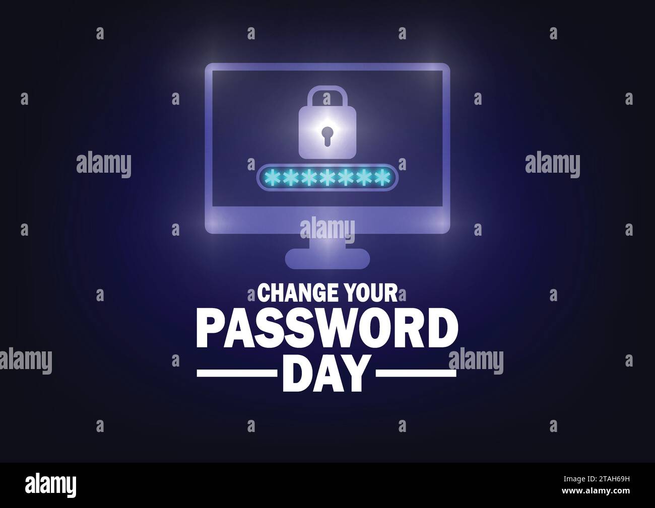 Change Your Password Day. Vector illustration. Suitable for greeting ...