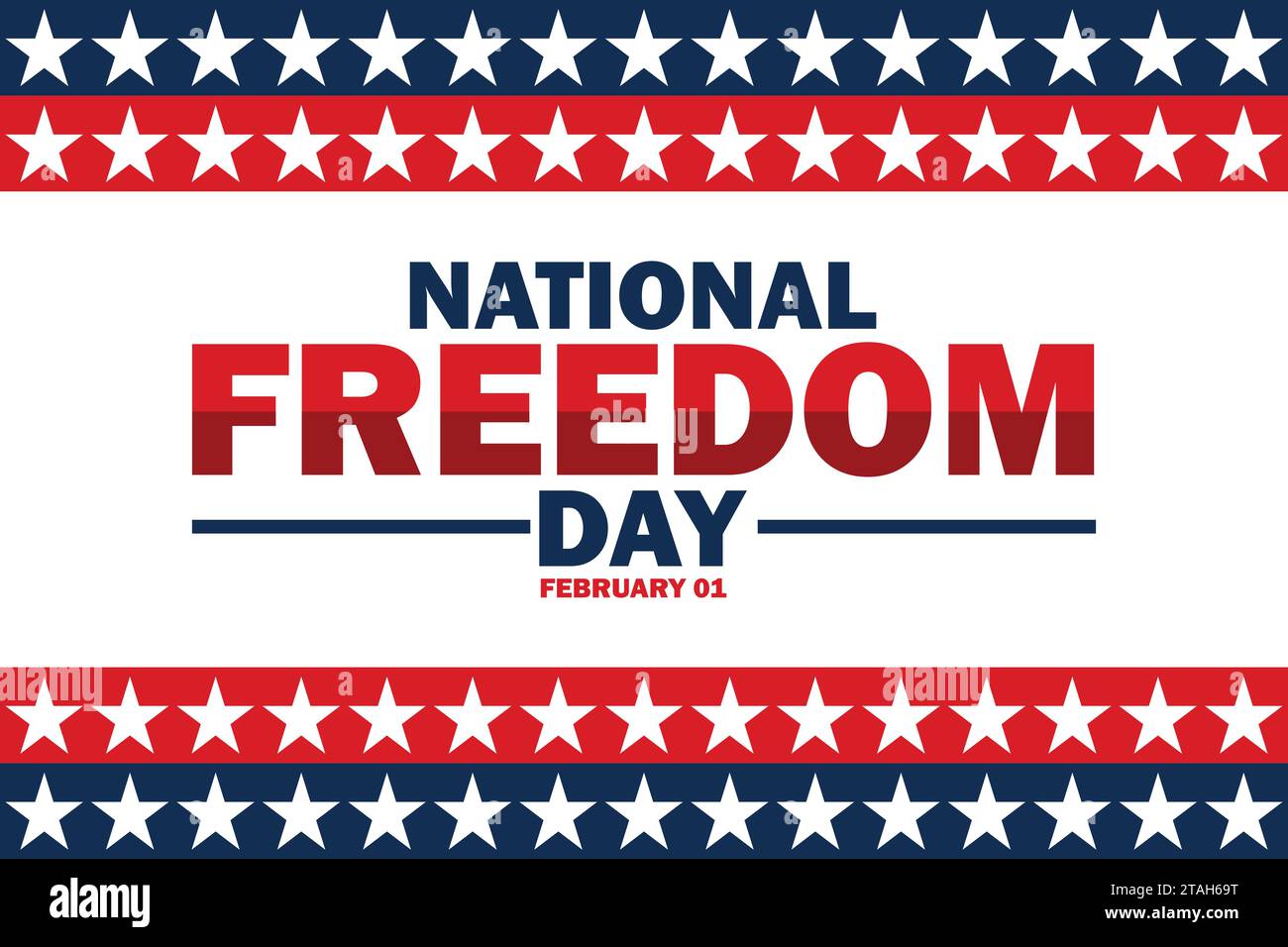 National Freedom Day Vector illustration. February 01. Suitable for ...