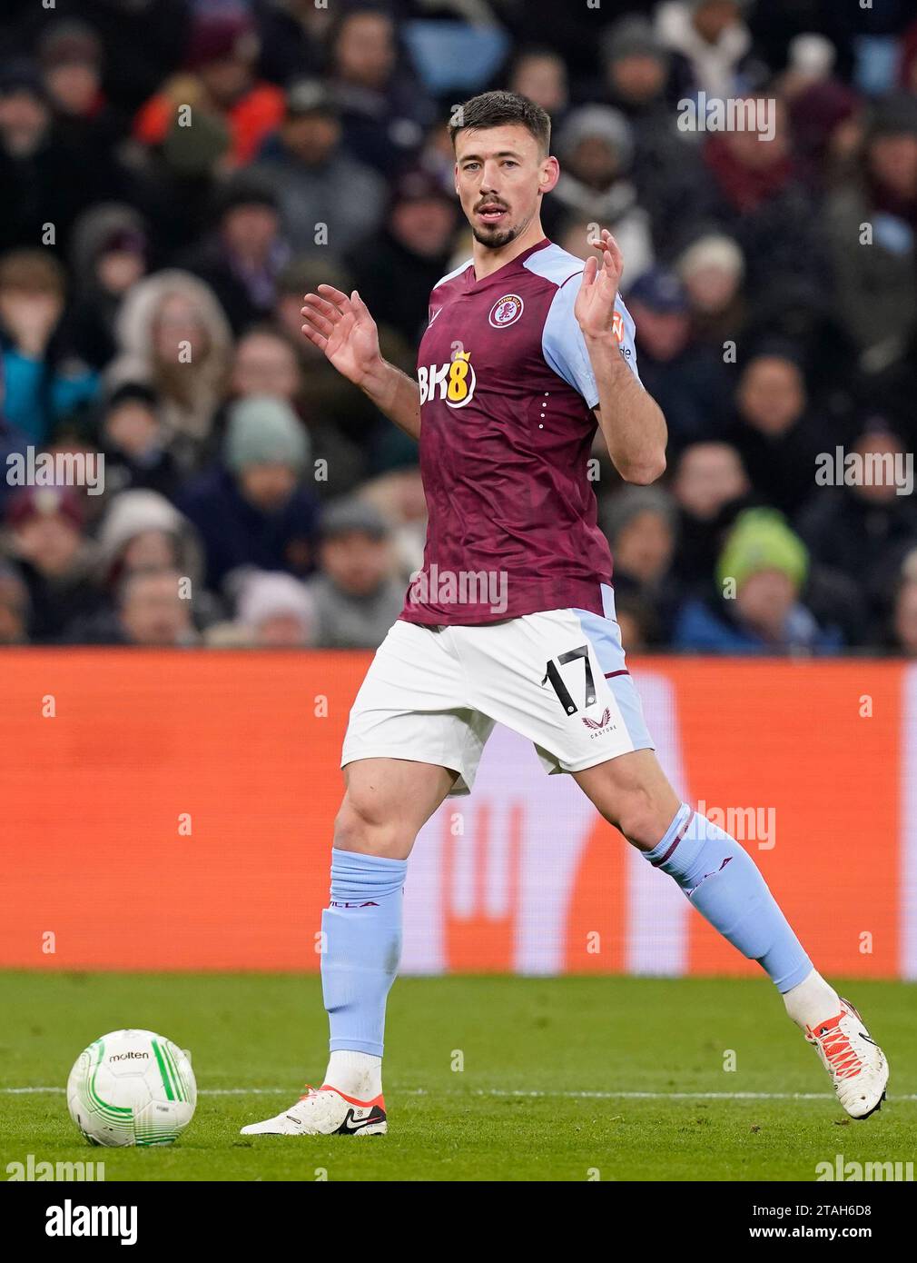 Birmingham, UK. 30th Nov, 2023. Clement Lenglet of Aston Villa during ...