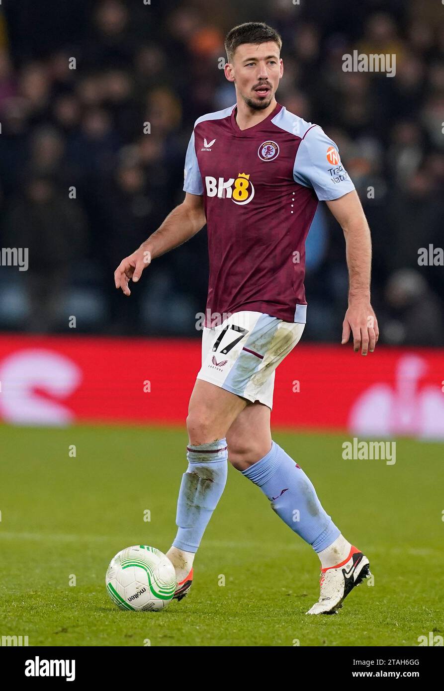 Birmingham, UK. 30th Nov, 2023. Clement Lenglet of Aston Villa during ...