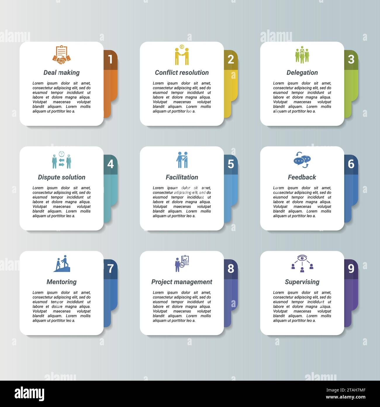 Infographics With Customer Relationship Theme Icons 10 Steps Such As Consumer Behaviour