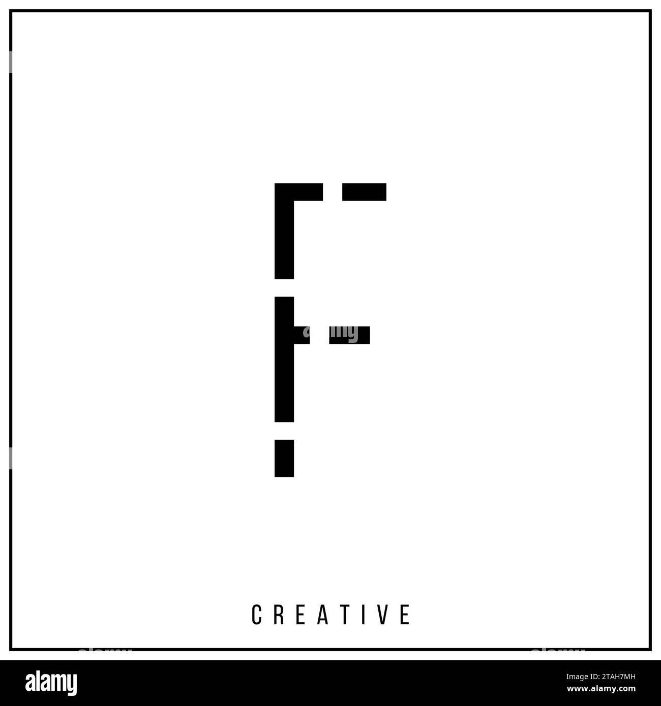 F Premium Vector latter Logo Design Creative Logo. Vector Illustration ...