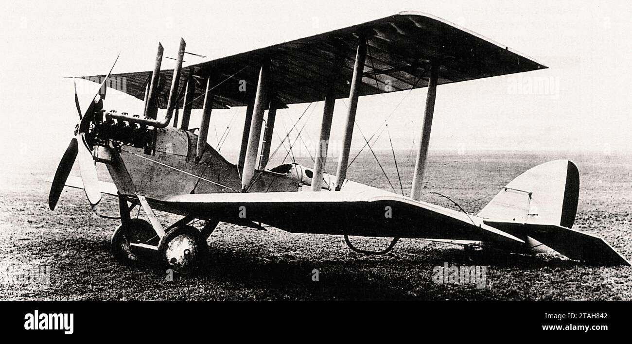 Airplane - Airco D.H.6 prototype Stock Photo - Alamy