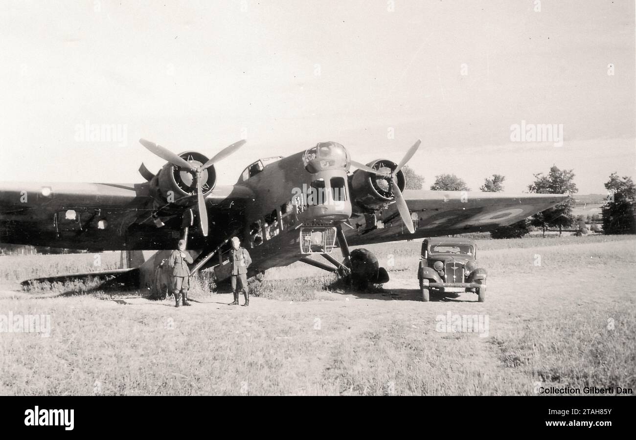 Airplane - Amiot 143c Stock Photo - Alamy