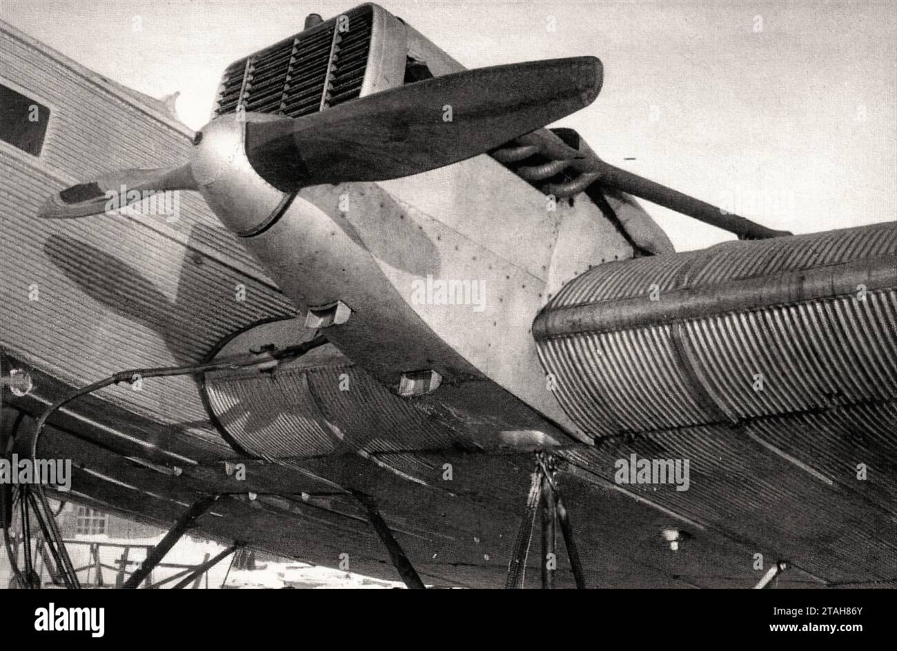 Airplane - ANT-4 TB-1 BMW engine Stock Photo - Alamy