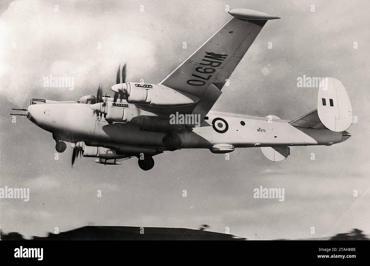 Airplane - Avro 696 Shackleton Mark 3 f Stock Photo - Alamy