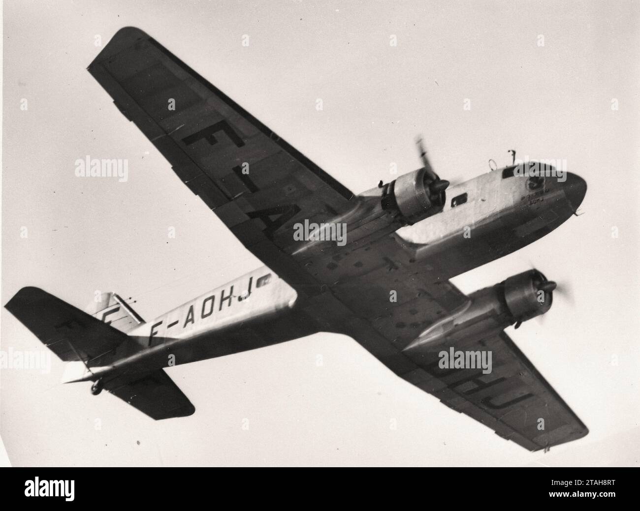 Airplane - Bloch MB.220 a Stock Photo - Alamy