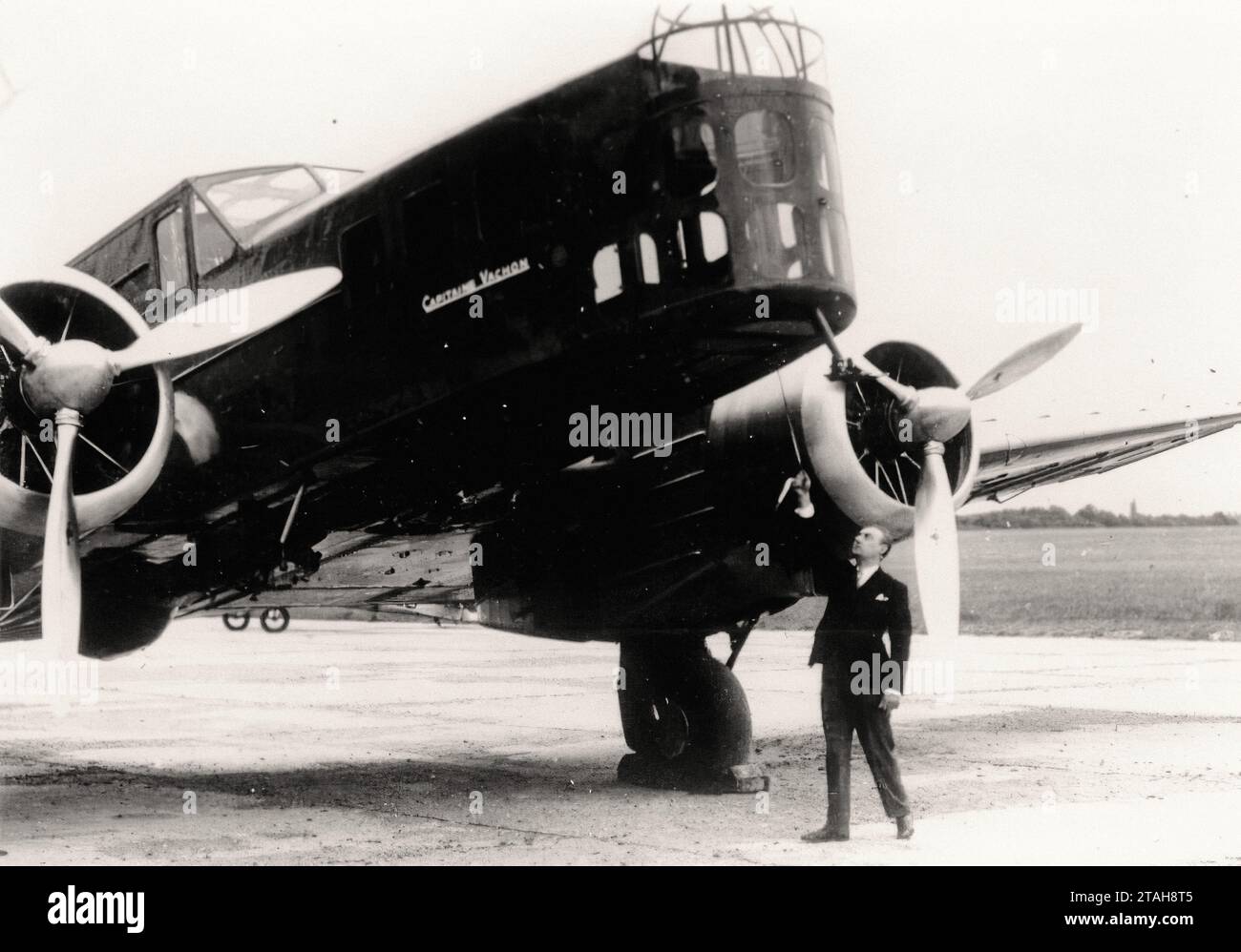 Airplane - Bloch MB.210 No.05 Stock Photo - Alamy