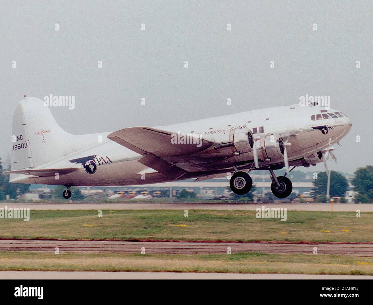 Airplane - Boeing 307 Stratoliner, richard-seaman.com Stock Photo - Alamy