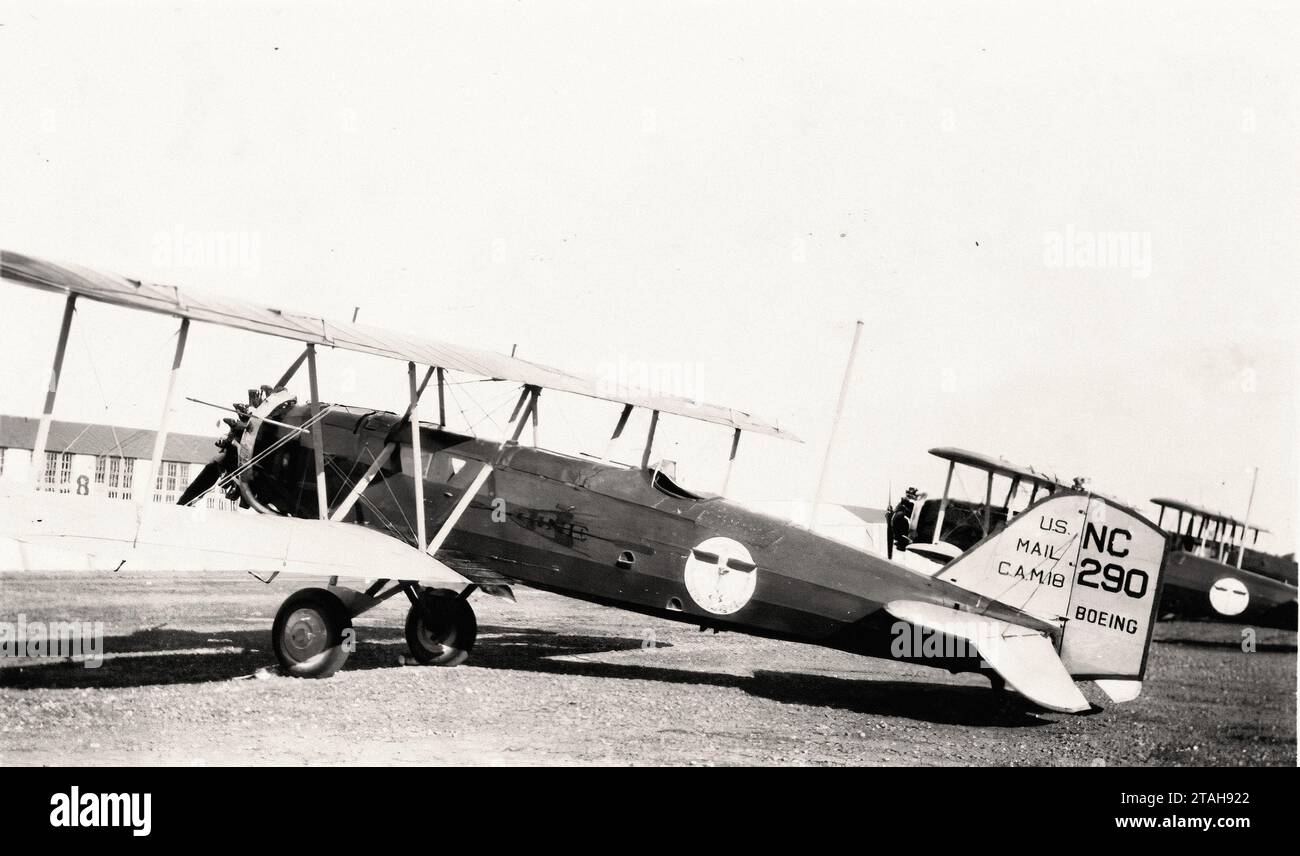 Airplane - Boeing mail plane Stock Photo - Alamy