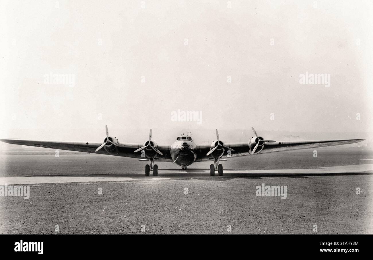 Airplane - Boeing XB-15 00006 Stock Photo - Alamy
