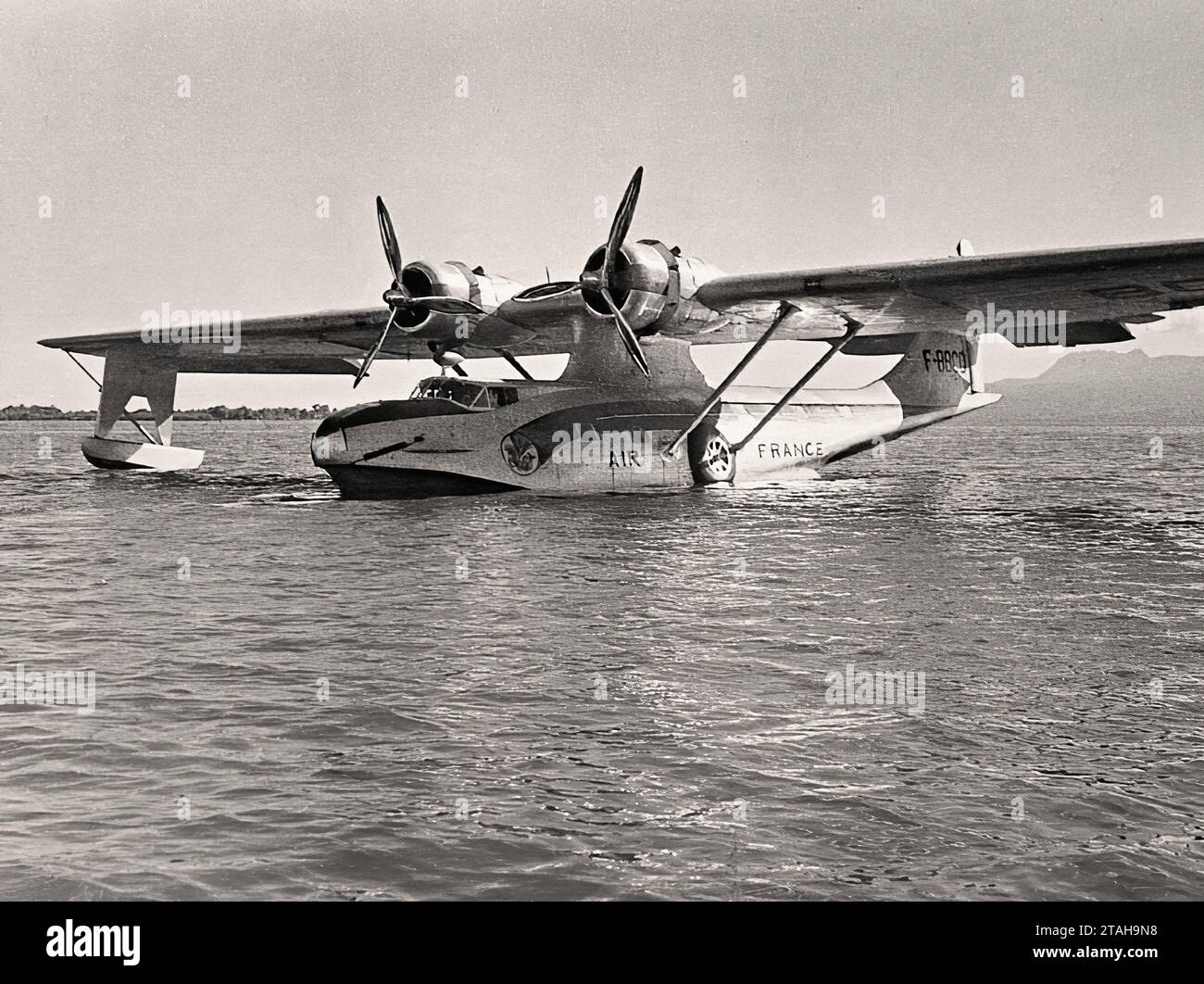 Airplane - Consolidated Catalina Air France 1950 Stock Photo - Alamy