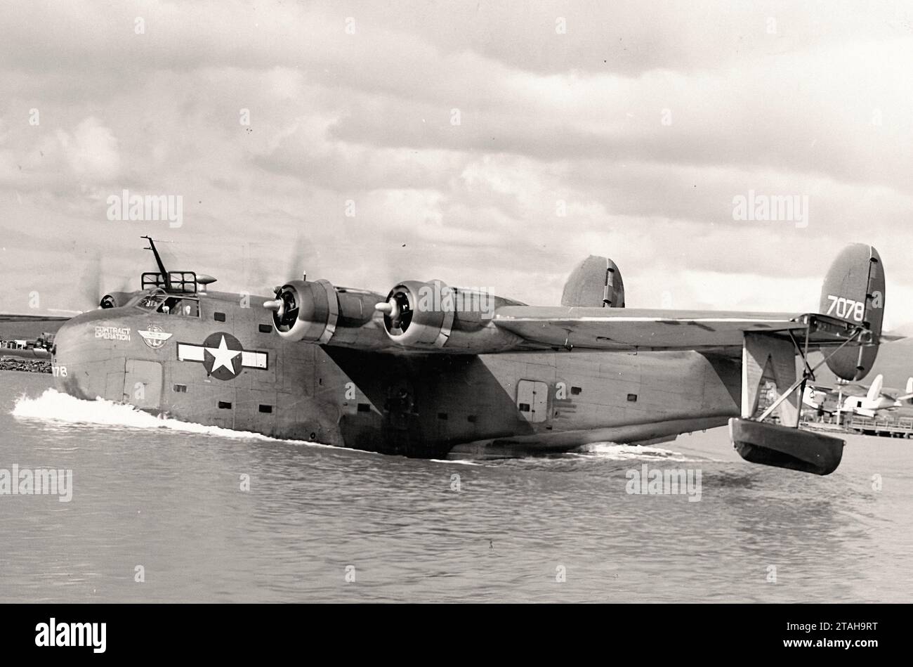 Airplane - Consolidated PB2Y-3 Coronado Stock Photo - Alamy