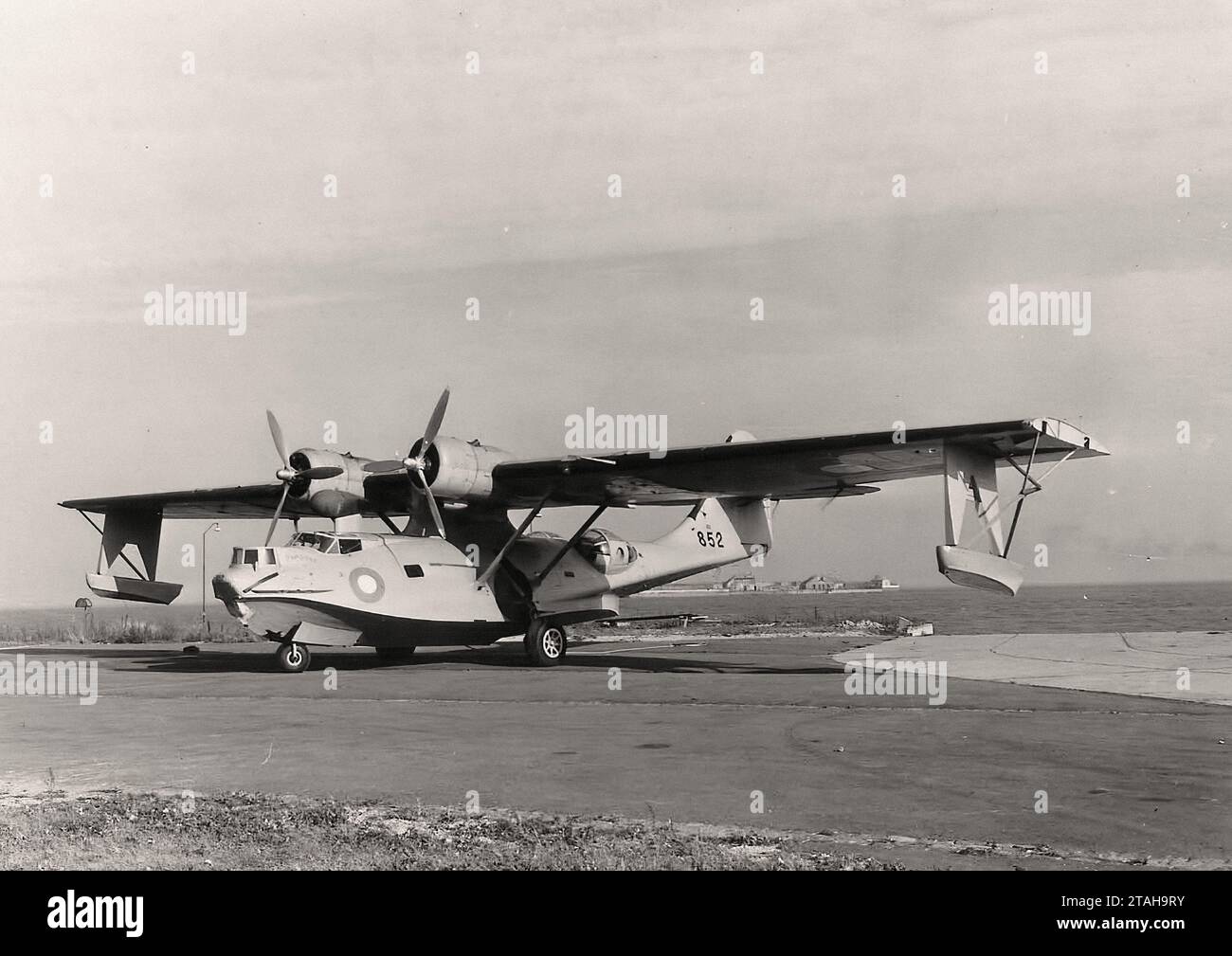 Airplane - Consolidated PBY-5 A Catalina (Danish Air Force Stock Photo ...
