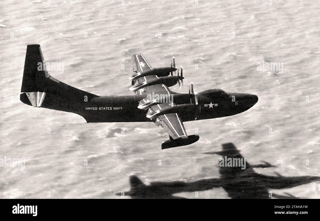 Airplane - Convair R3Y-1 Tradewind Stock Photo - Alamy