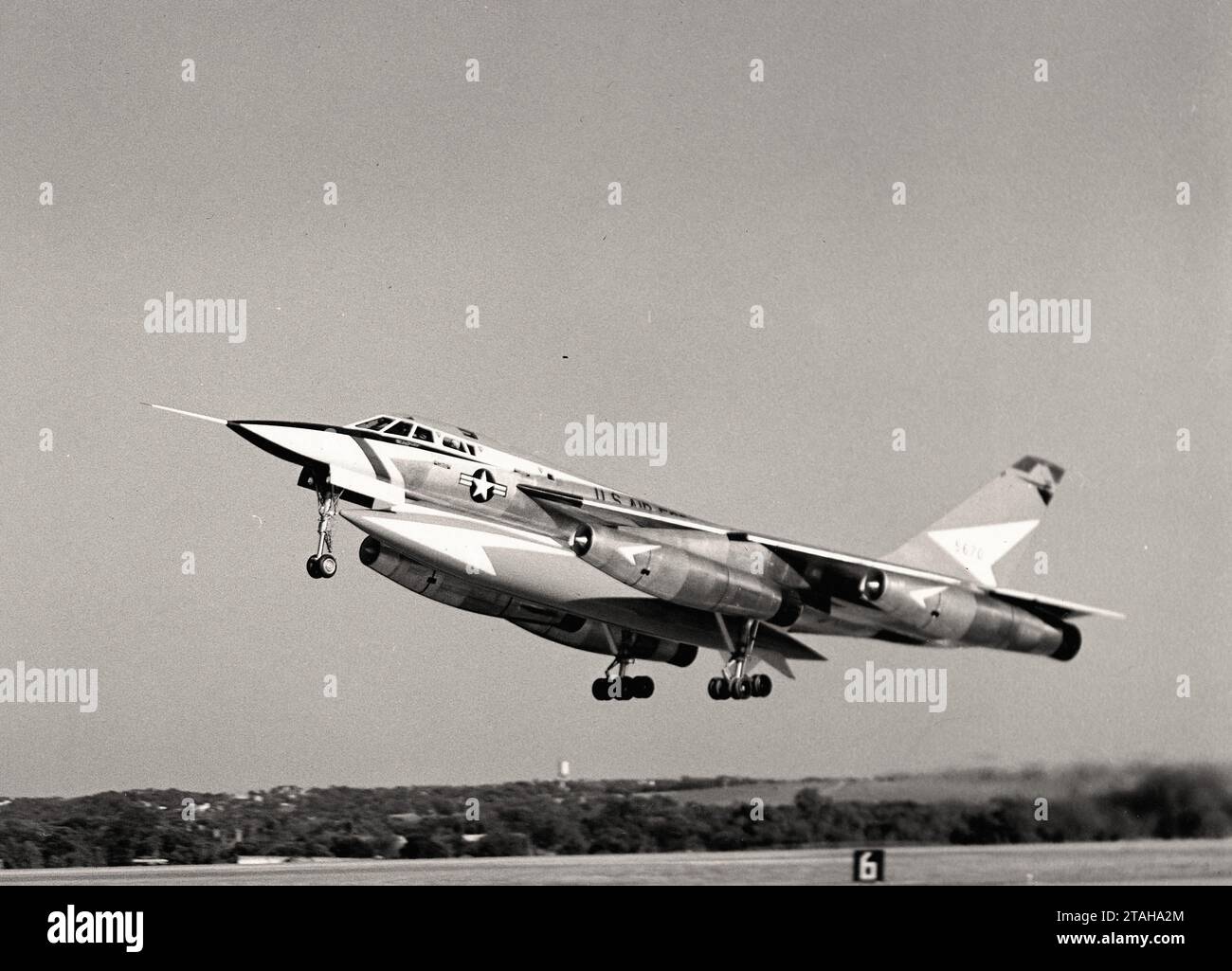 Airplane - Convair TB-58A Hustler Stock Photo - Alamy