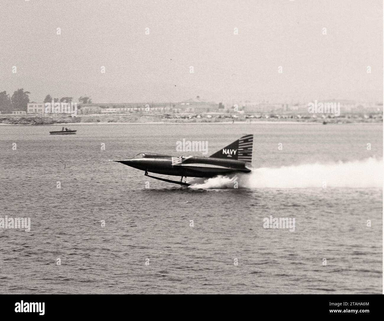 Airplane - Convair XF2Y-1 Sea Dart Stock Photo - Alamy