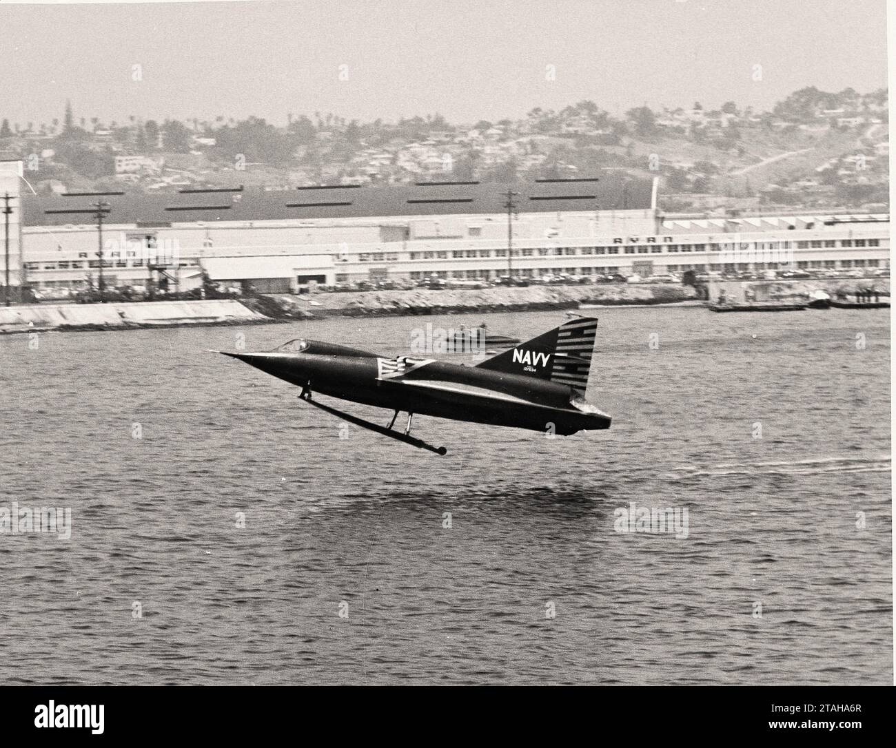 Airplane - Convair XF2Y-1 Sea Dart 00001 Stock Photo - Alamy