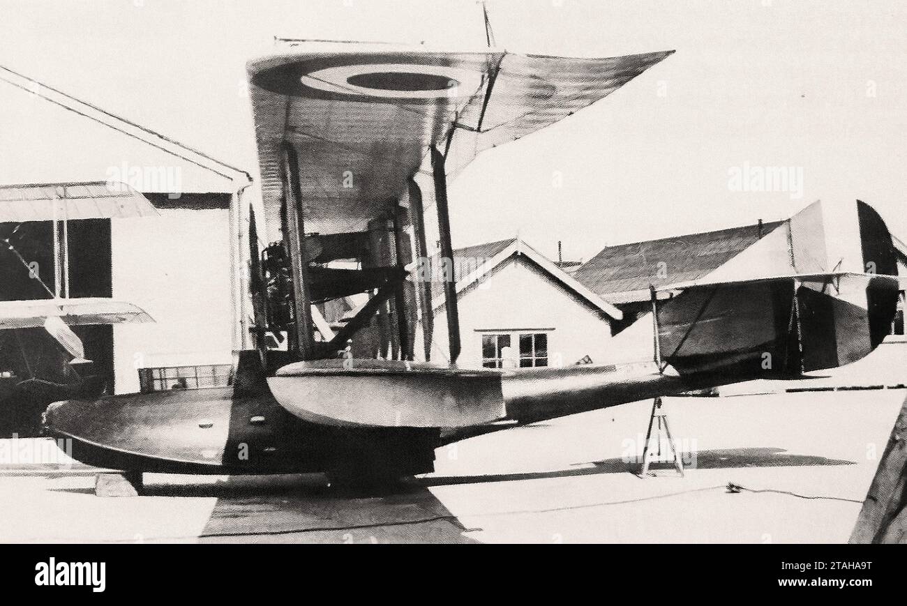 Airplane - Curtiss H-4 Royal Navy 00001 Stock Photo - Alamy