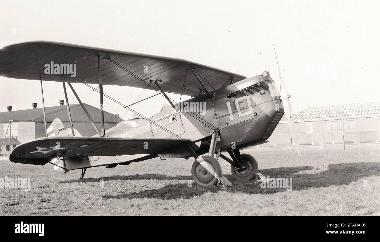 Airplane - Curtiss O-11 Falcon 1928 Stock Photo - Alamy